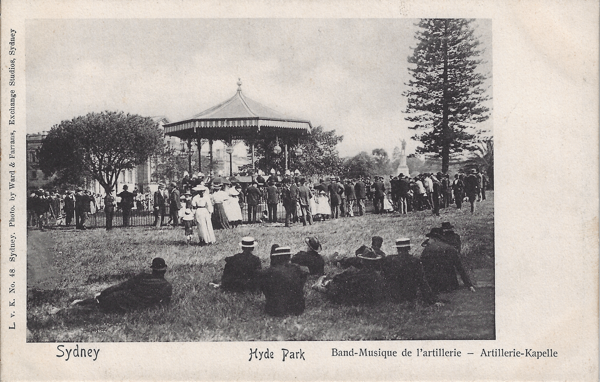 For bands and for community: admire the rotunda – Band Blasts from the Past